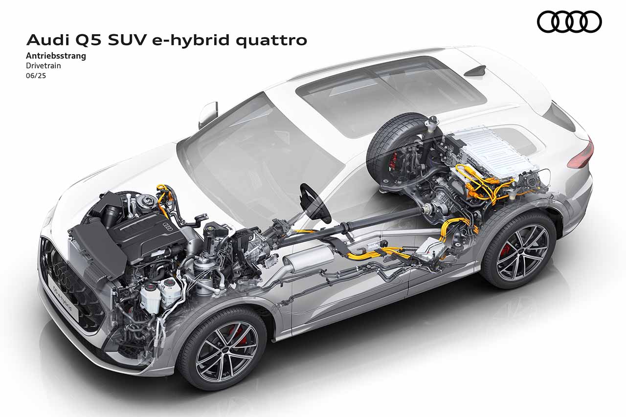 アウディ「Q5」に「eハイブリッド」を追加！ 進化したバッテリーで最大100kmまでの電動走行が可能 - LE VOLANT WEB | 自動車情報サイト『LE VOLANT WEB(ル ...